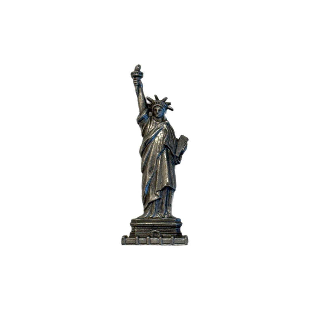 Vintage Statue of Liberty Pewter Metal Lapel Pin - Etsy