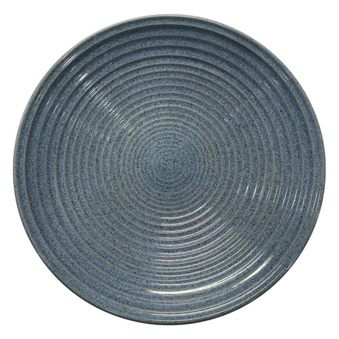 Vintage Denby Studio Blue Flint Large 12” Ridged Ceramic Bowl - Etsy
