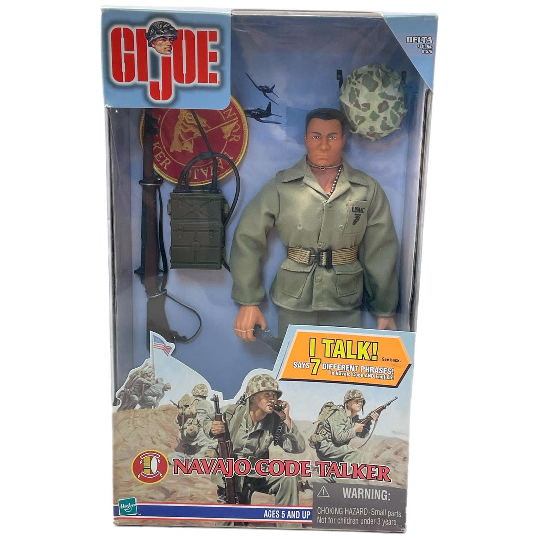 Vintage GI Joe Navajo Code Talker 12" Action Figure NIB - Etsy