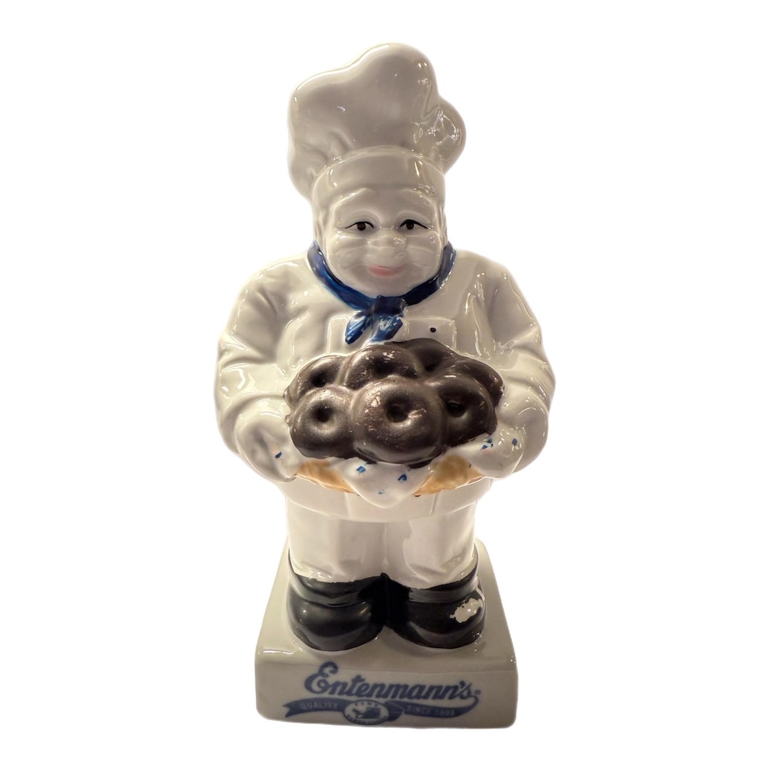 Vintage Entenmanns Bakery Baker Donuts Food Advertising Coin Bank ...