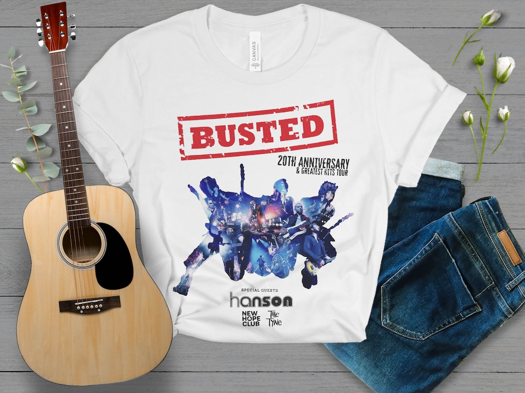 Busted 2023 Tour T-shirt Greatest Hits Busted Band Shirts - Etsy