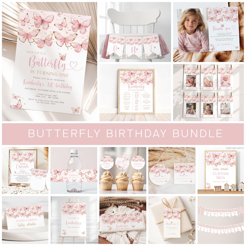 4 in 1 Butterfly Bundle - Etsy