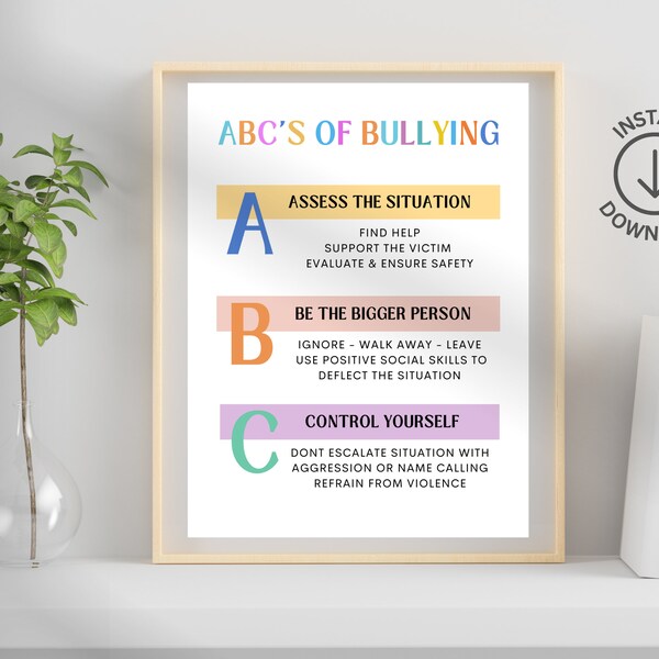Anti Bullying - Etsy