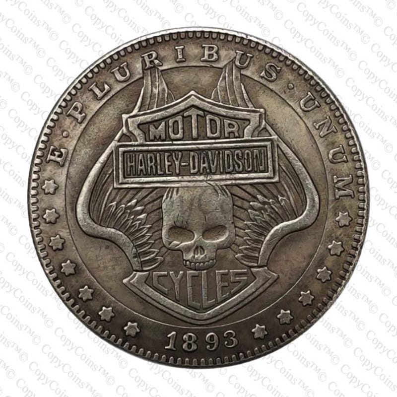 Harley Davidson Morgan Dollar - Etsy