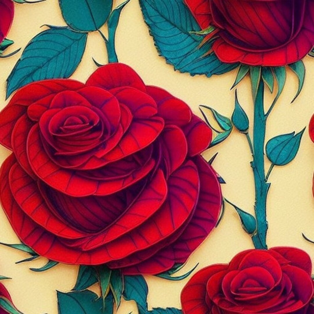 Floral Pattern, Printable Wallpaper, Garden Flowers, Scrapbooking Paper ...