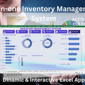 Small Business Inventory Management System: Excel Order Tracker - Etsy