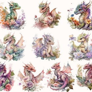 Dragon Clipart, Fairy Tale Clipart, Baby Dragon Png, Dragon in Egg ...