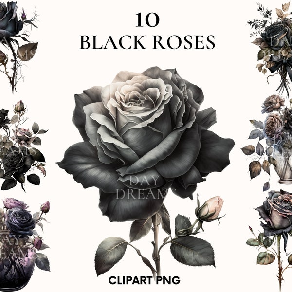 Watercolor Roses - Etsy