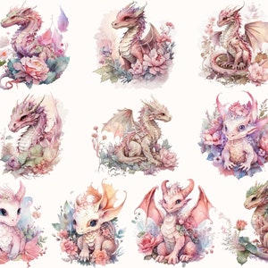 Dragon Clipart, Fairy Tale Clipart, Baby Dragon Png, Dragon in Egg ...