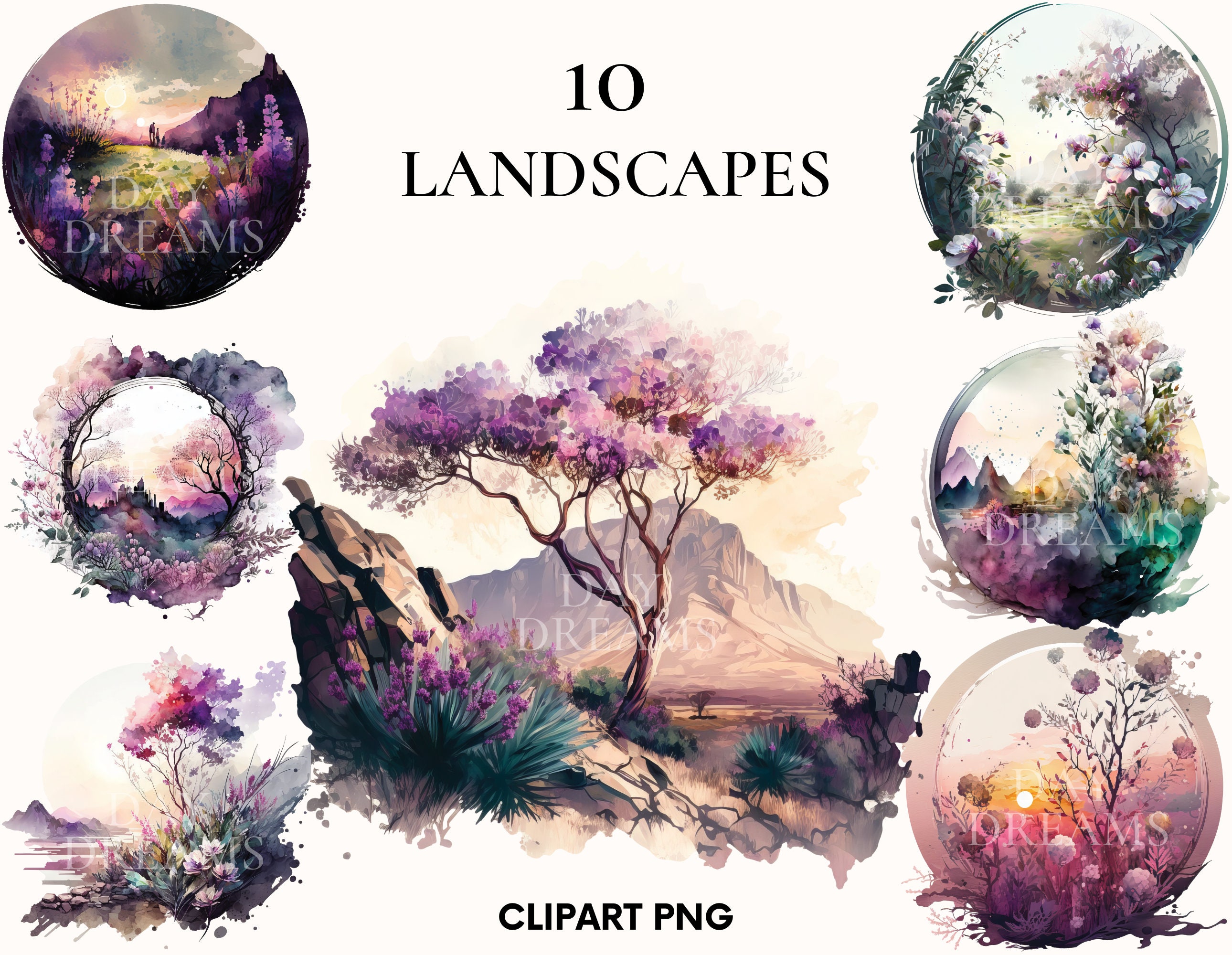 Spring Landscape Clipart