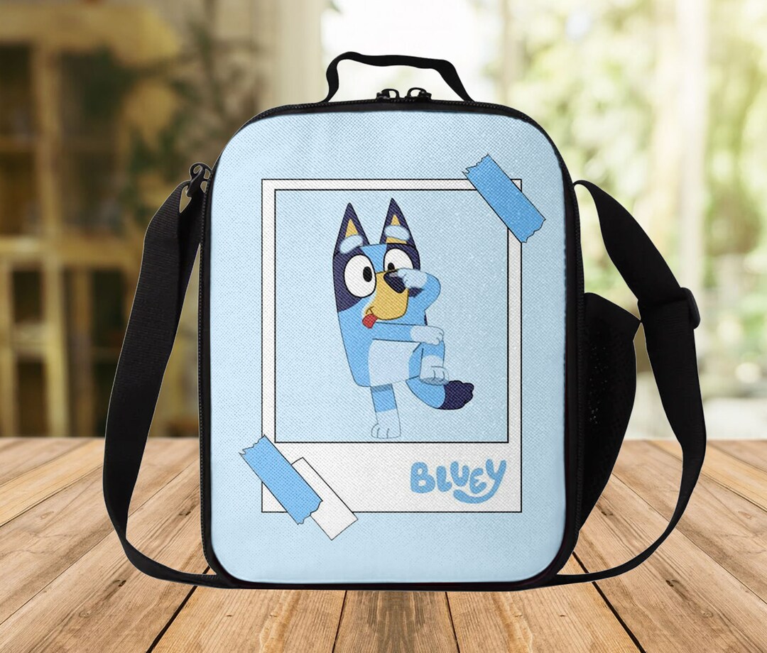 Bluey Family Personalized Lunch Bag, Bluey and Bingo Custom Lunch Box ...