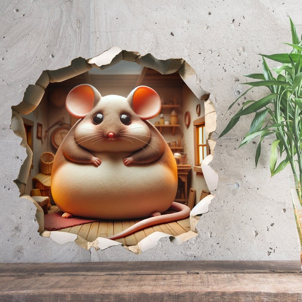 Chubby Fat Mouse - Etsy
