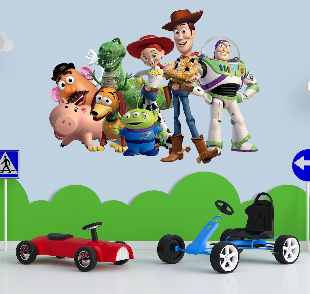Kids Popular Characters Room Decorations Removable Wall Stickers Decal ...