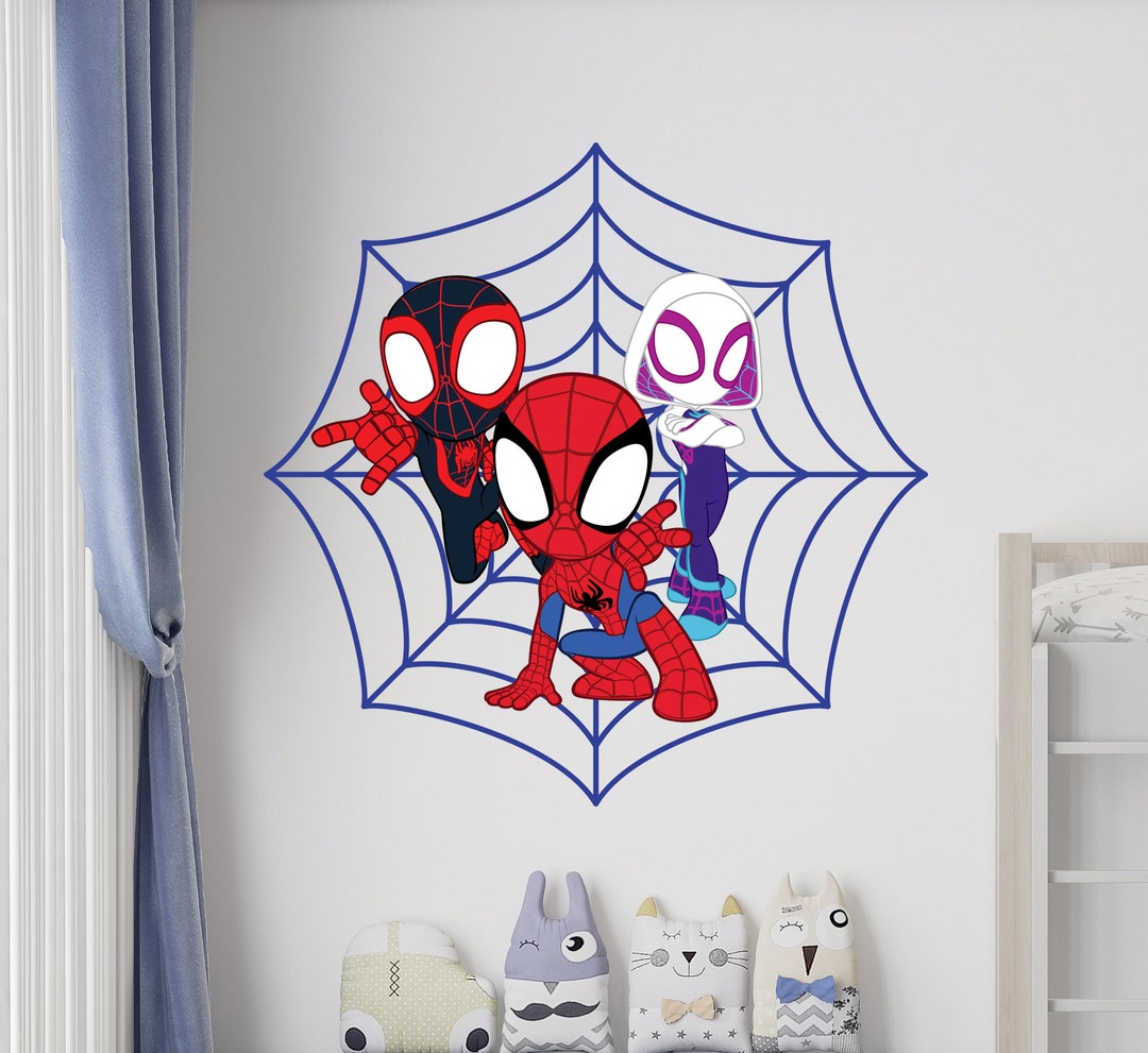 Superhero Children's Popular Characters Room Decorations Removable ...