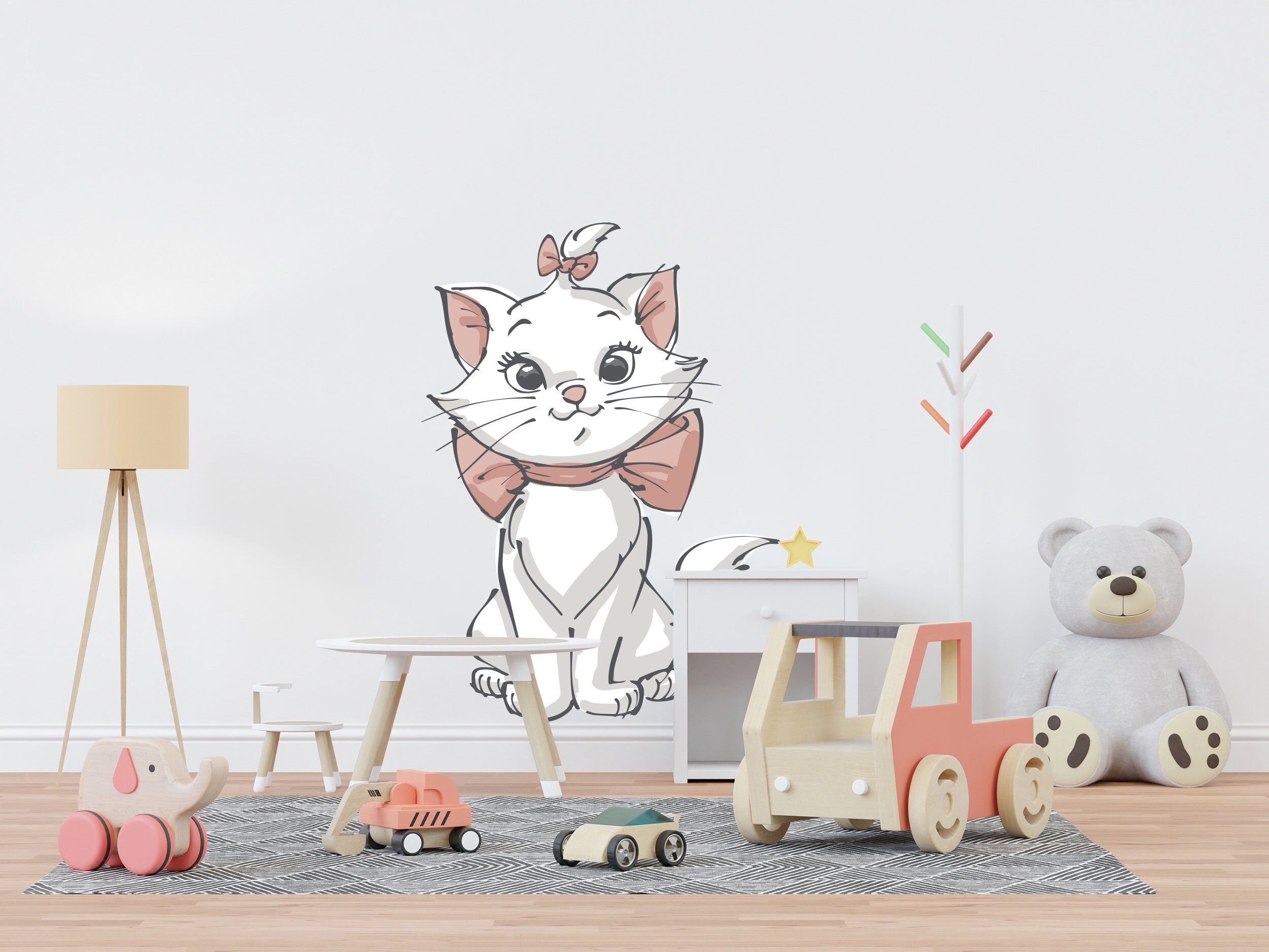 Children's Popular Characters Room Decorations Removable Repositionable ...