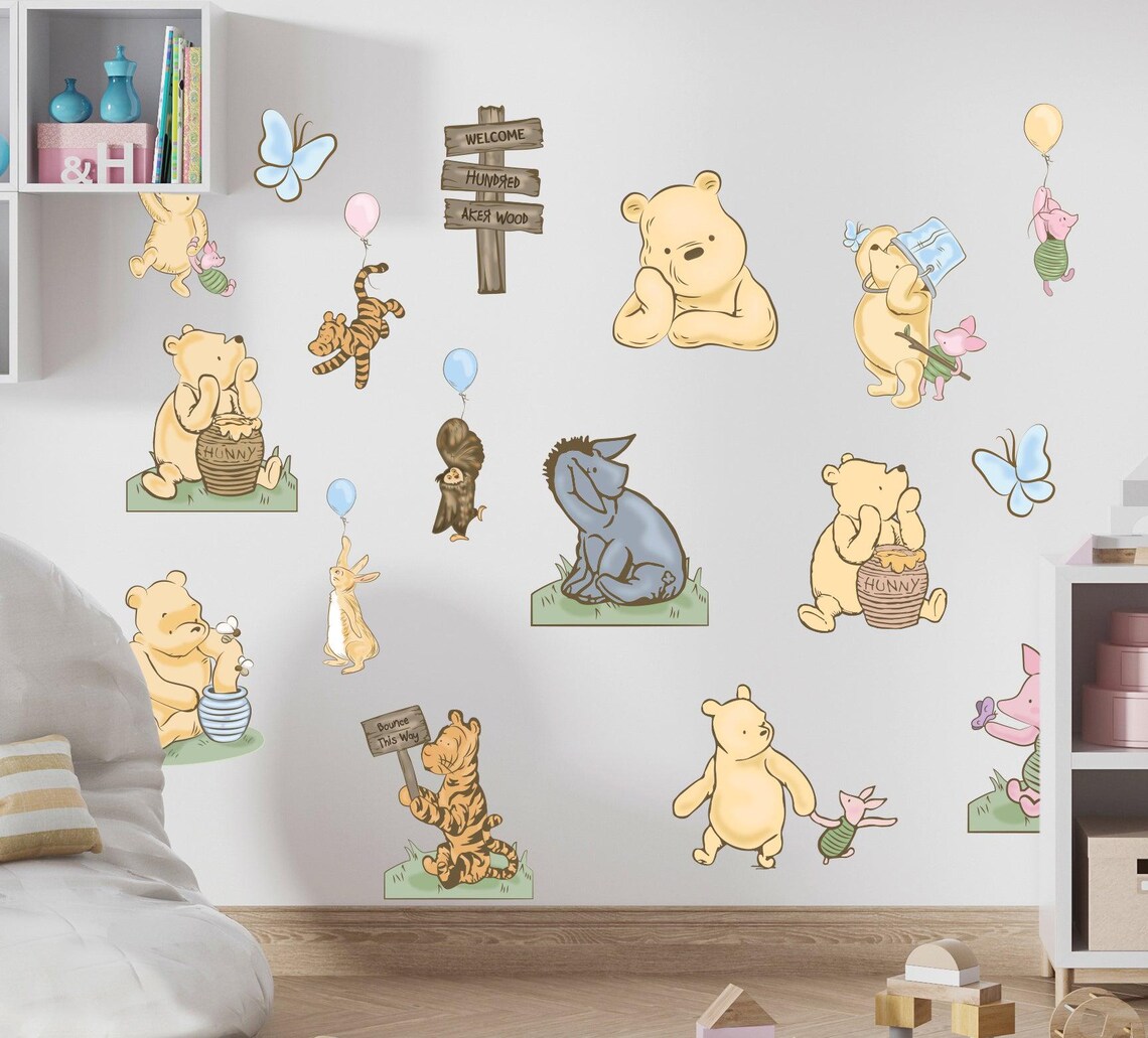 Kids Popular Characters Room Decorations Removable Wall Stickers Decal ...