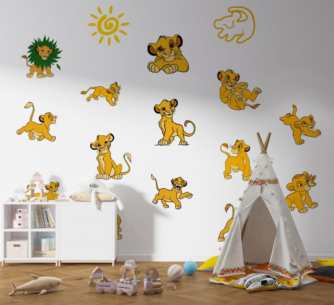 Kids Popular Characters Room Decorations Removable Wall Stickers Decal ...