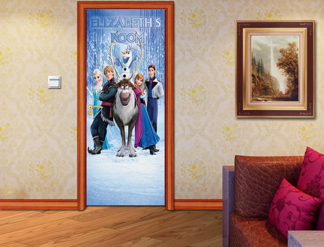 Princess Door Wallpaper Decal Kids Girls Room Wall/door Art Decor D07 ...