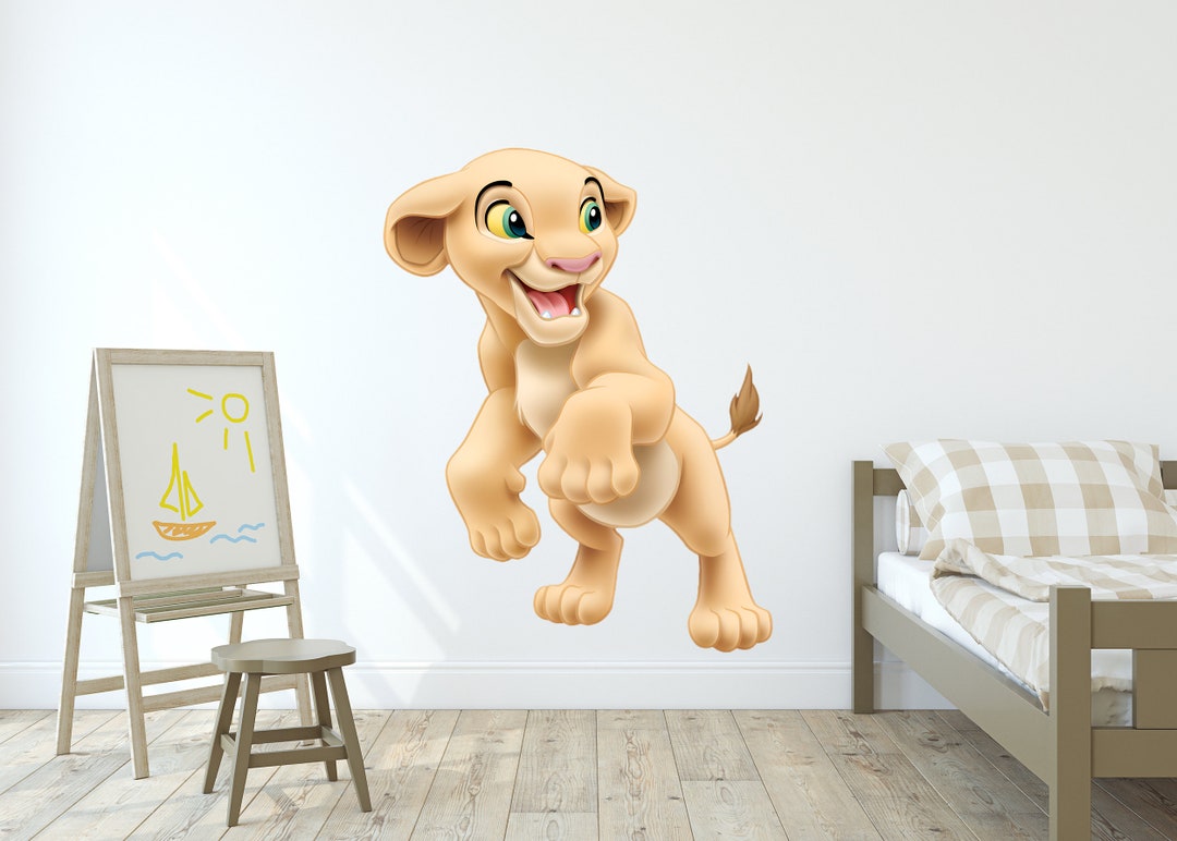 Nala Children's Popular Characters Room Decorations Removable Wall ...