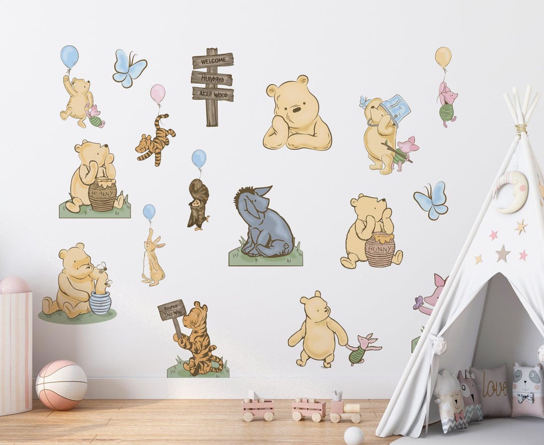 Kids Popular Characters Room Decorations Removable Wall Stickers Decal ...