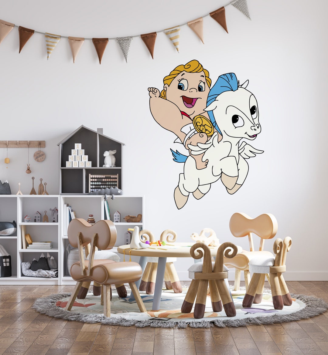 Baby Hercules Children's Room Decor Removable Wall Stickers Decal Home ...