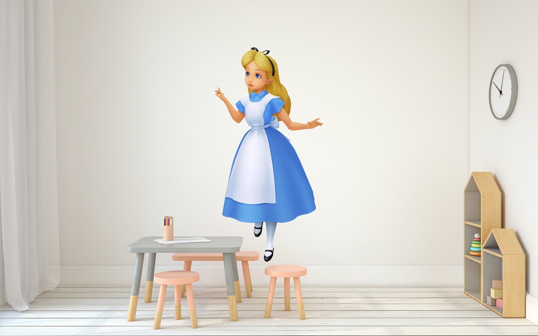 Alice Children's Popular Characters Room Decorations Removable ...