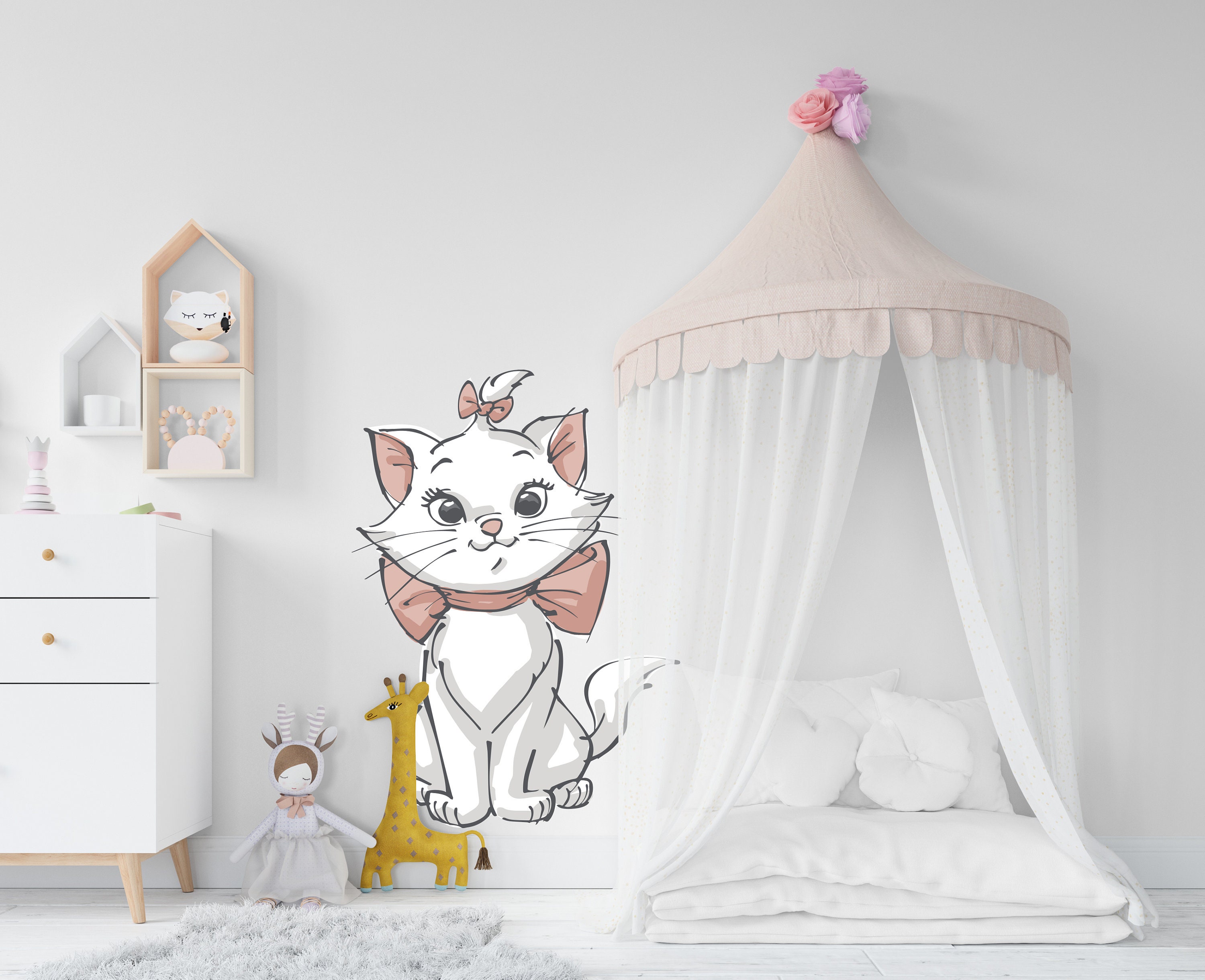 Children's Popular Characters Room Decorations Removable Repositionable ...