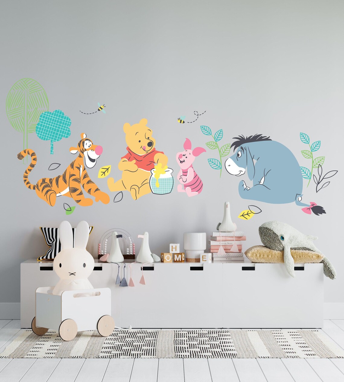 Kids Popular Characters Room Decorations Removable Wall Stickers Decal ...