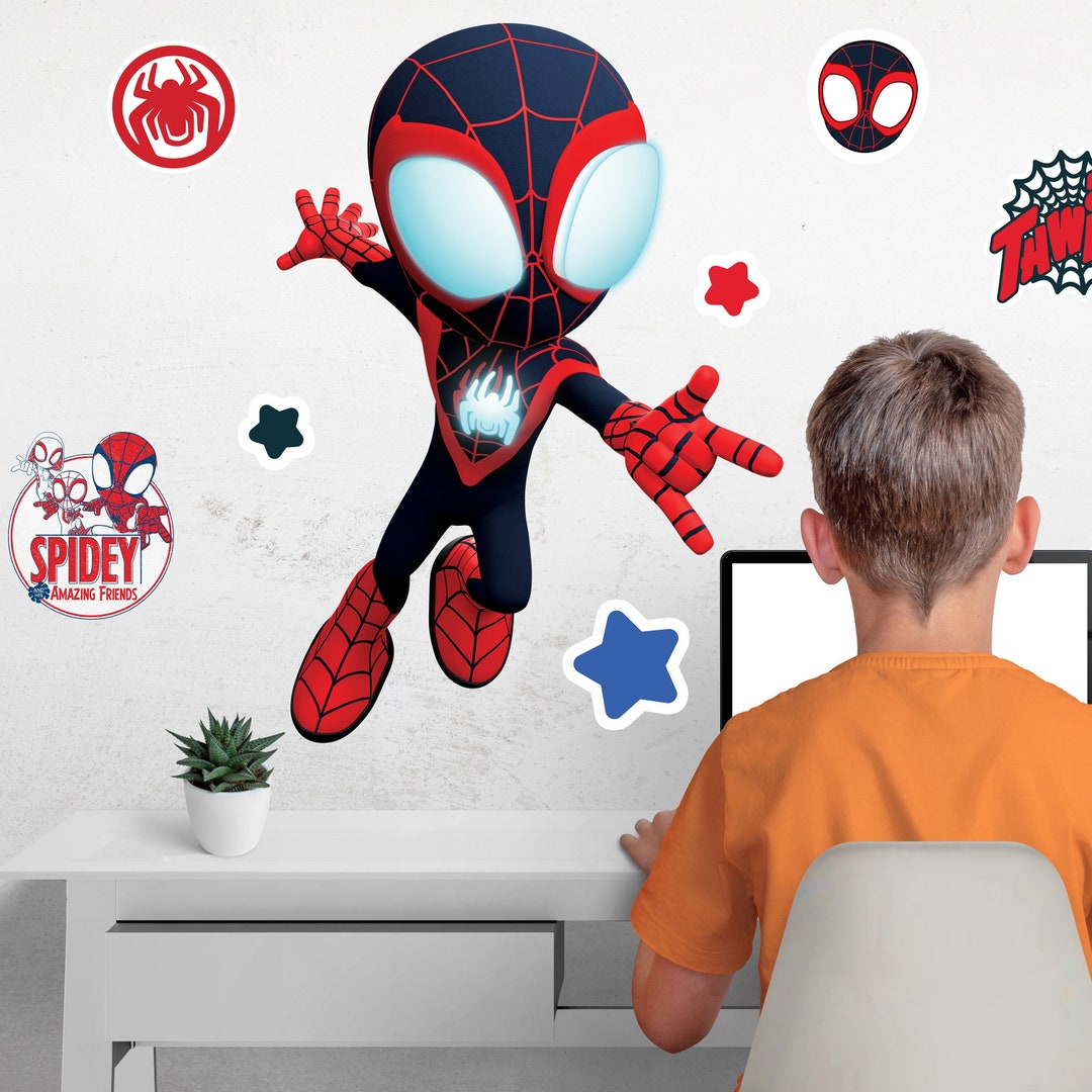 Superhero Children's Popular Characters Room Decorations Removable ...