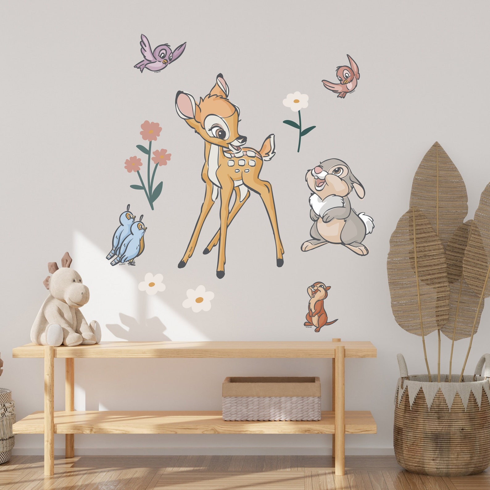 Children's Popular Characters Room Decorations Removable Repositionable ...