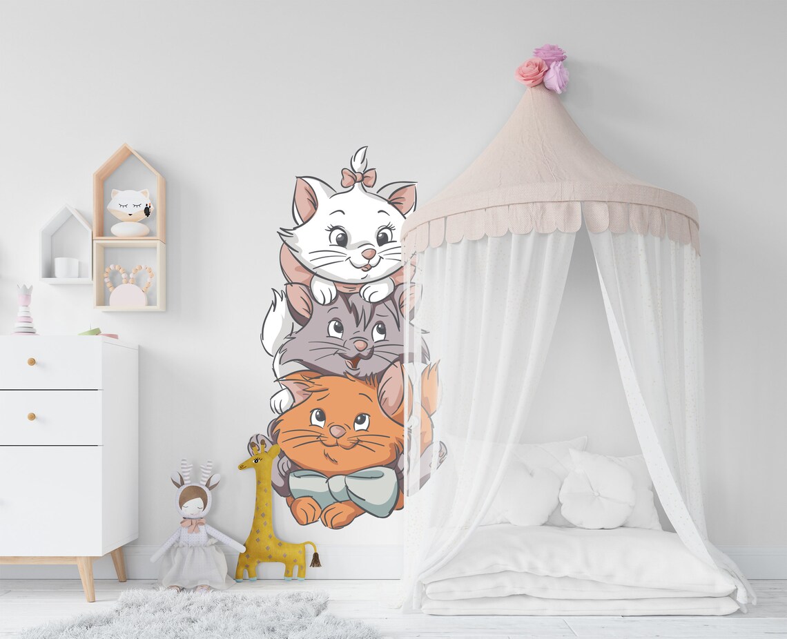 Children's Popular Characters Room Decorations Removable Repositionable ...