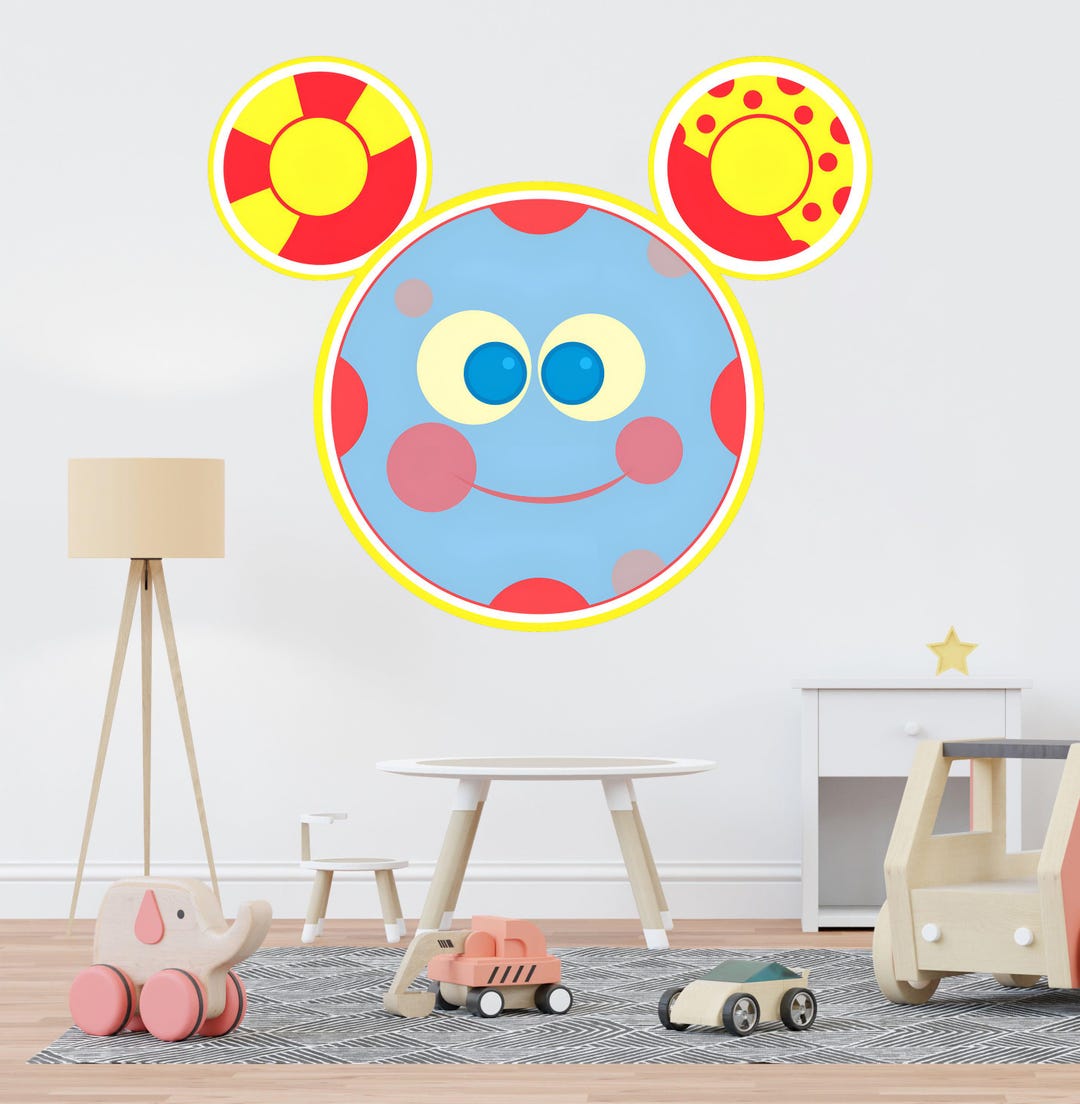 Kids Popular Characters Room Decorations Removable Wall Stickers Decal ...