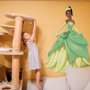 Tiana Disney Princess Wall Decal Wall Sticker Kids Room Wall Art - Etsy
