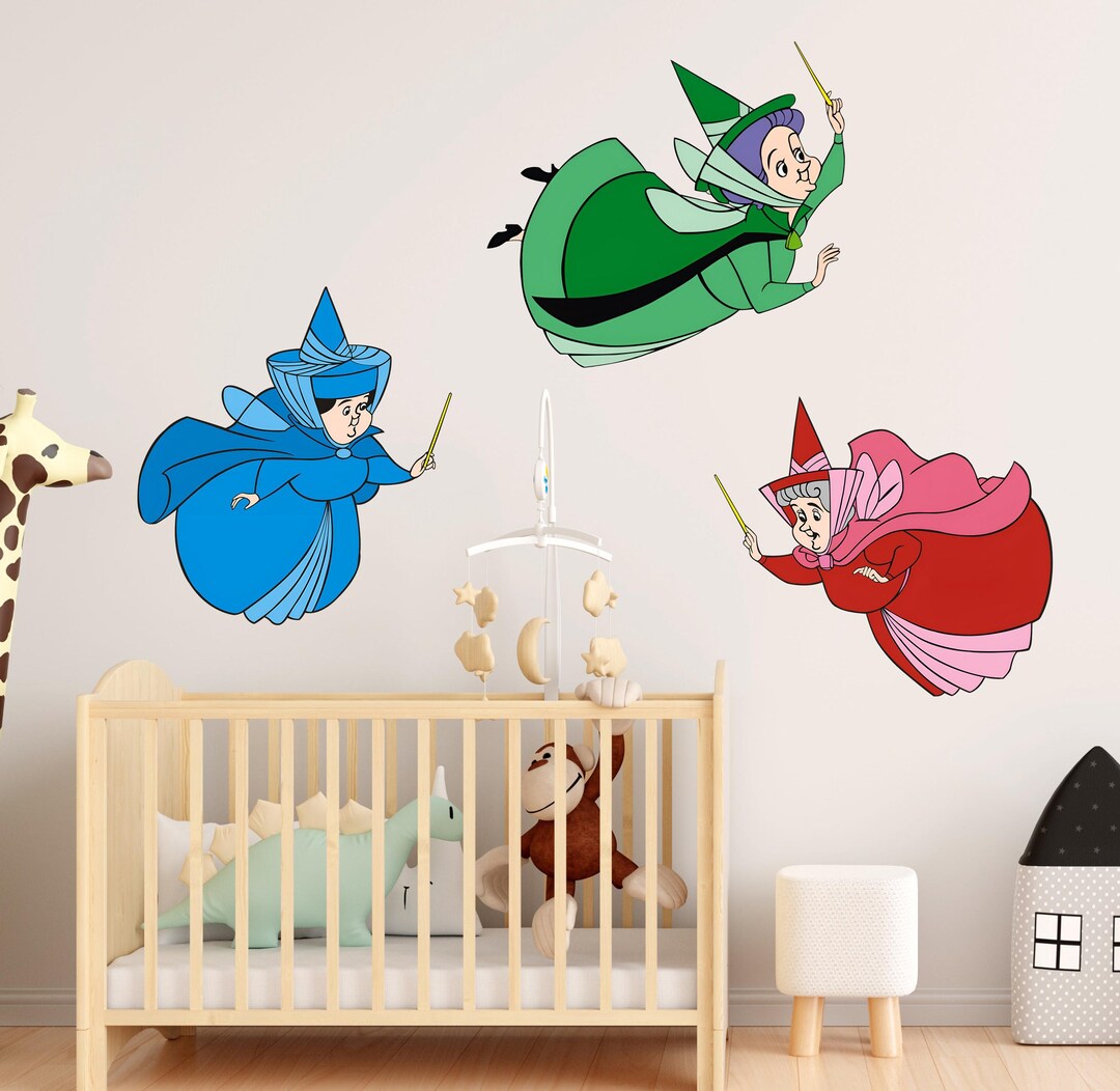 Kids Popular Characters Room Decorations Removable Wall Stickers Decal ...