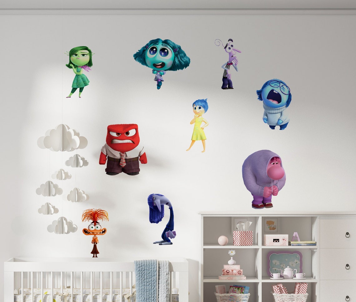 Kids Popular Characters Room Decorations Removable Wall Stickers Decal ...