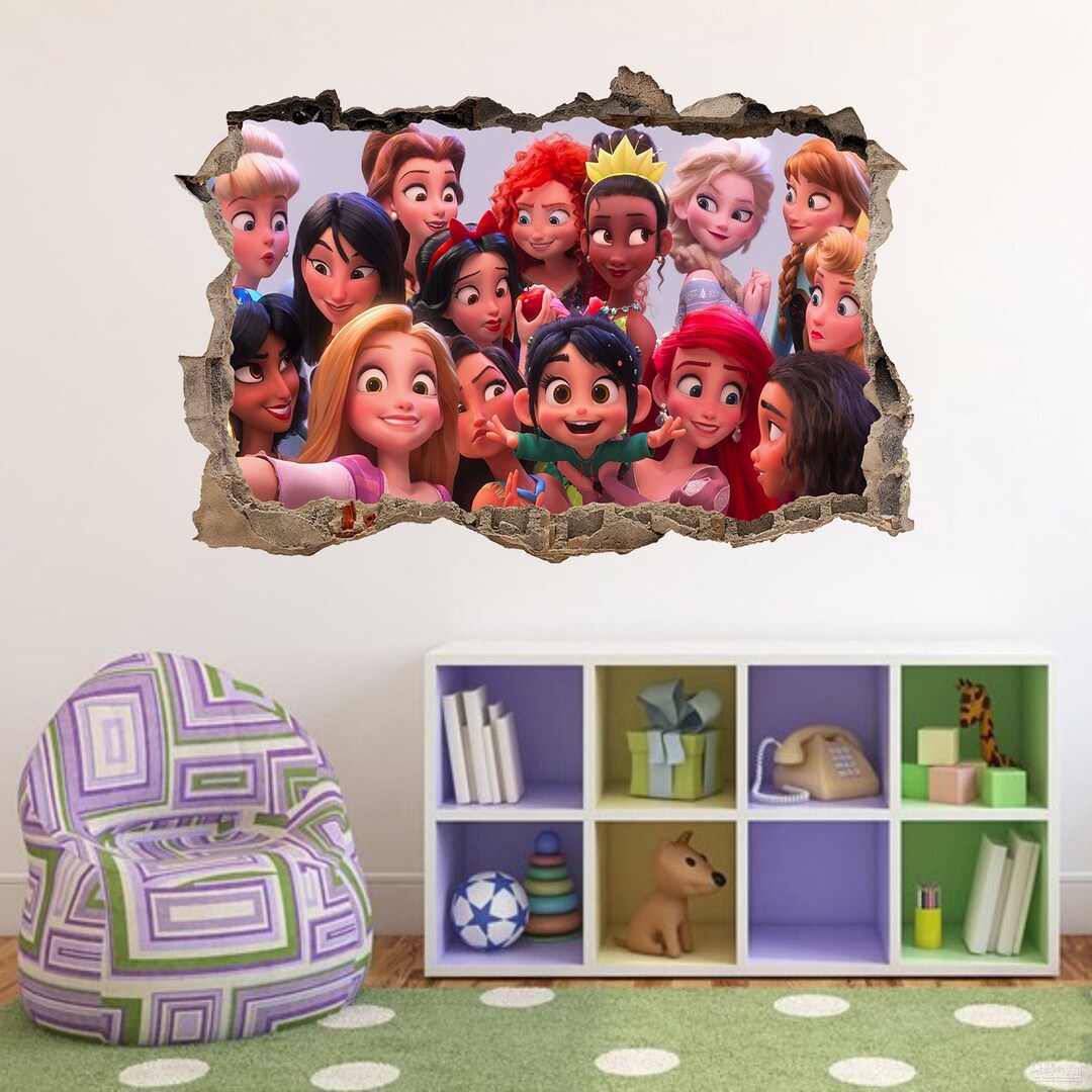 Kids Popular Characters Room Decorations Removable Wall Stickers Decal ...
