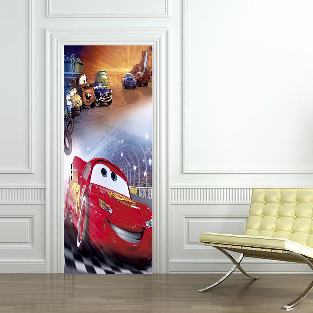 Kids Popular Characters Door Wallpaper Decal Kids Room Wall/door Art ...