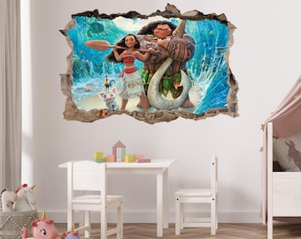Kids Popular Characters Room Decorations Removable Wall Stickers Decal ...