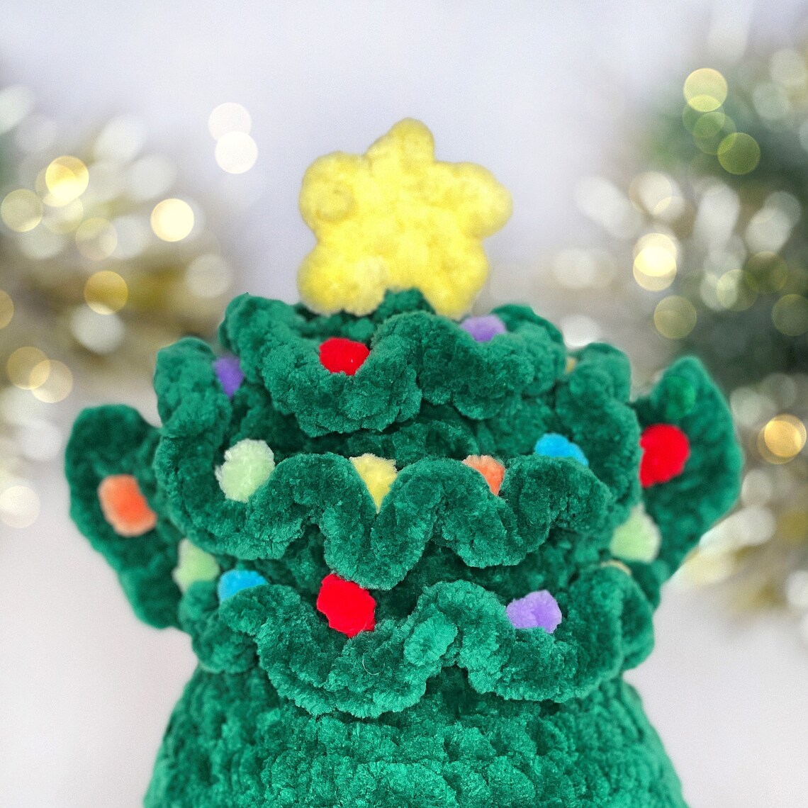Christmas Squid CROCHET PATTERN, Christmas Tree Amigurumi Octopus ...