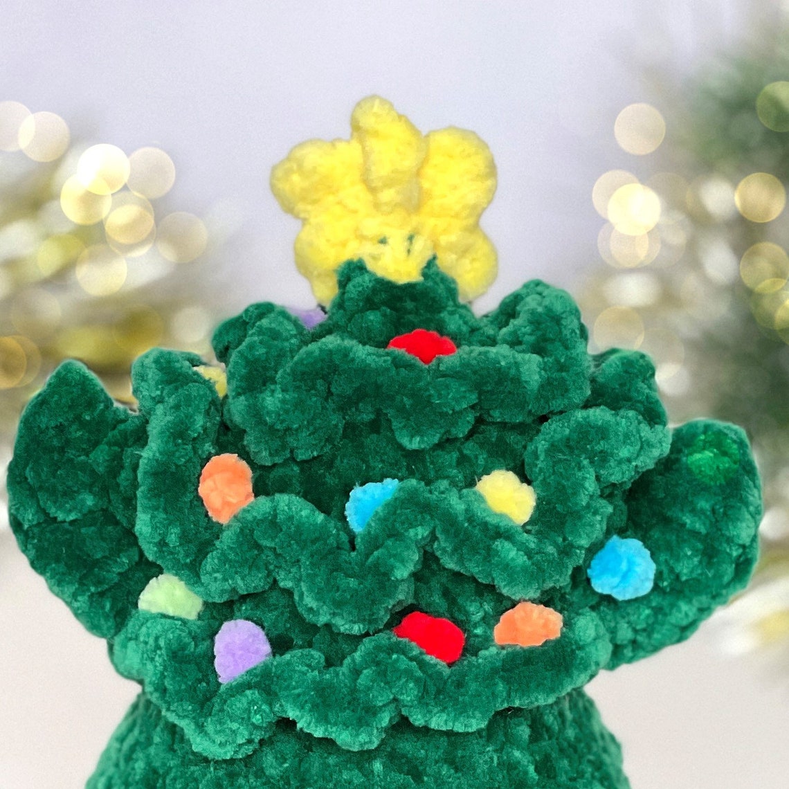 Christmas Squid CROCHET PATTERN, Christmas Tree Amigurumi Octopus ...