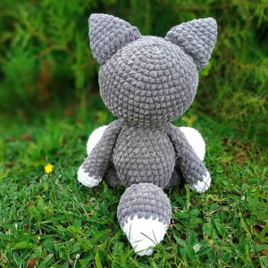 Wolf CROCHET PATTERN, Giant Amigurumi, Woodland Plush Animal, Large ...
