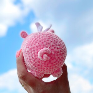 Flying Pig CROCHET PATTERN, Amigurumi Pink Capybara Plushie, Hamster ...