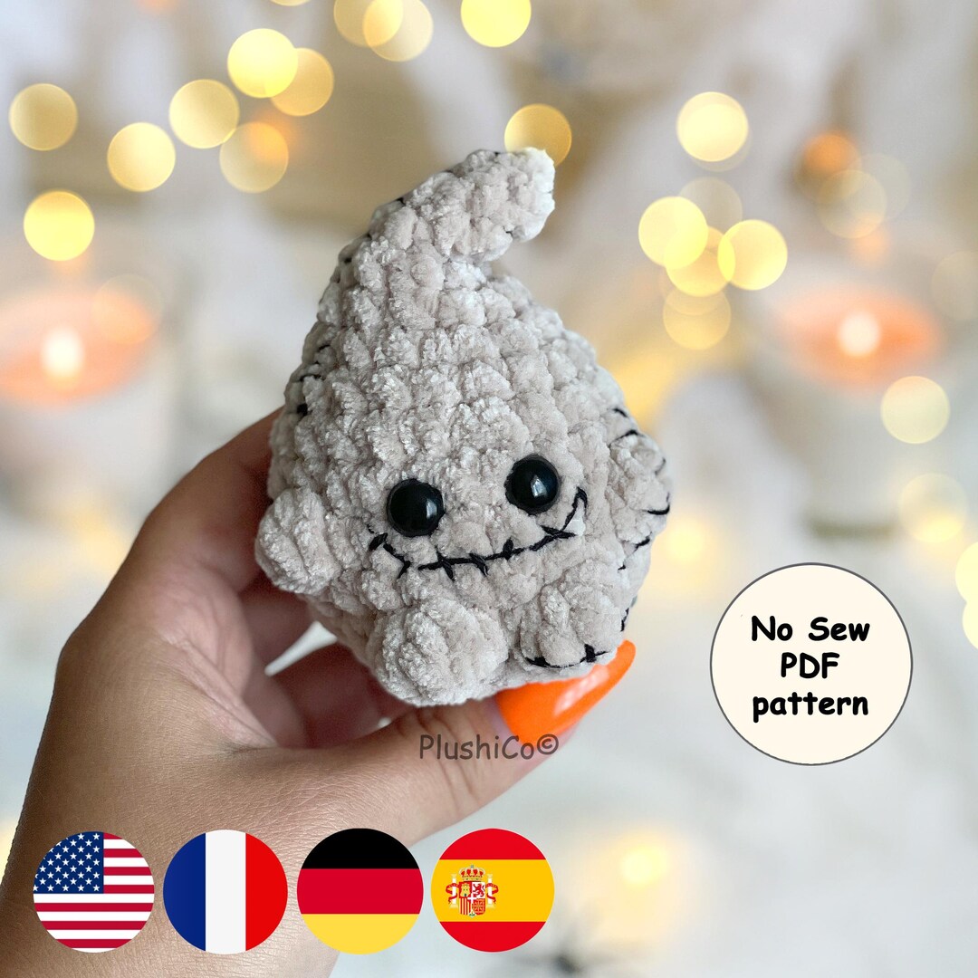 Oogie Boogie Crochet Pattern, Nightmare Before Christmas Amigurumi, No ...
