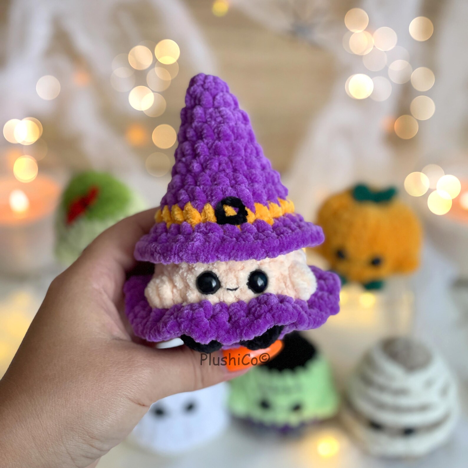 Halloween Crochet Pattern Bundle, Amigurumi Candy Corn, Frankenstein ...