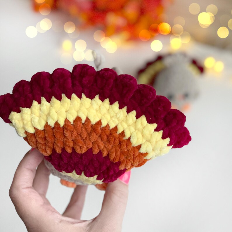 Turkey Crochet PATTERN 2in1, Thanksgiving Amigurumi Mom & Baby Set ...