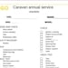PDF Printable Caravan Service Checklist, RV Checklist, Annual Service ...