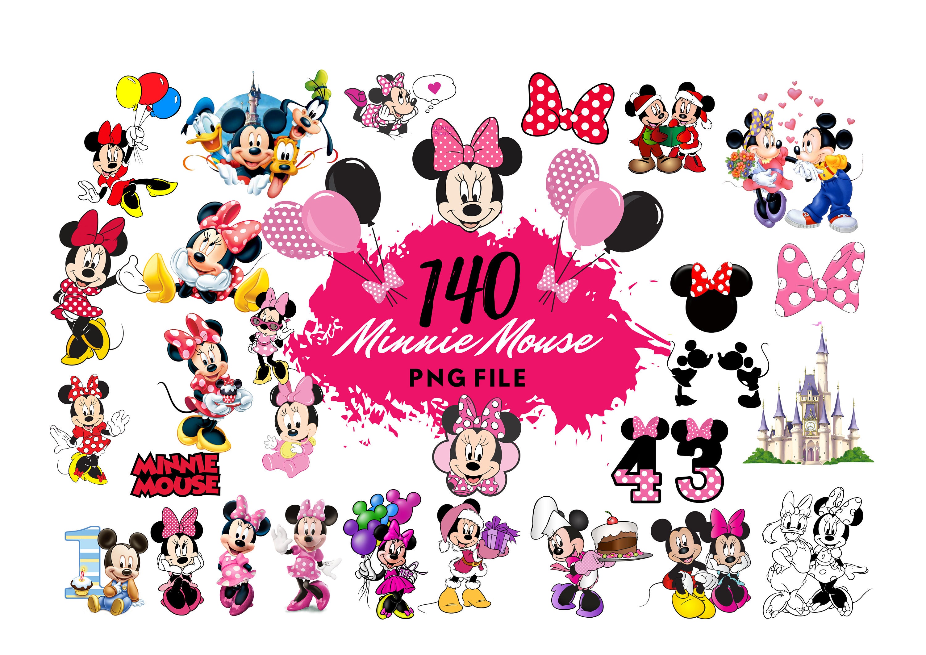 Minnie Mouse Birthday Png