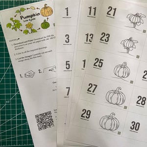 Pumpkin Life Cycle Activity Flipbook With Coloring Pages, Printable ...