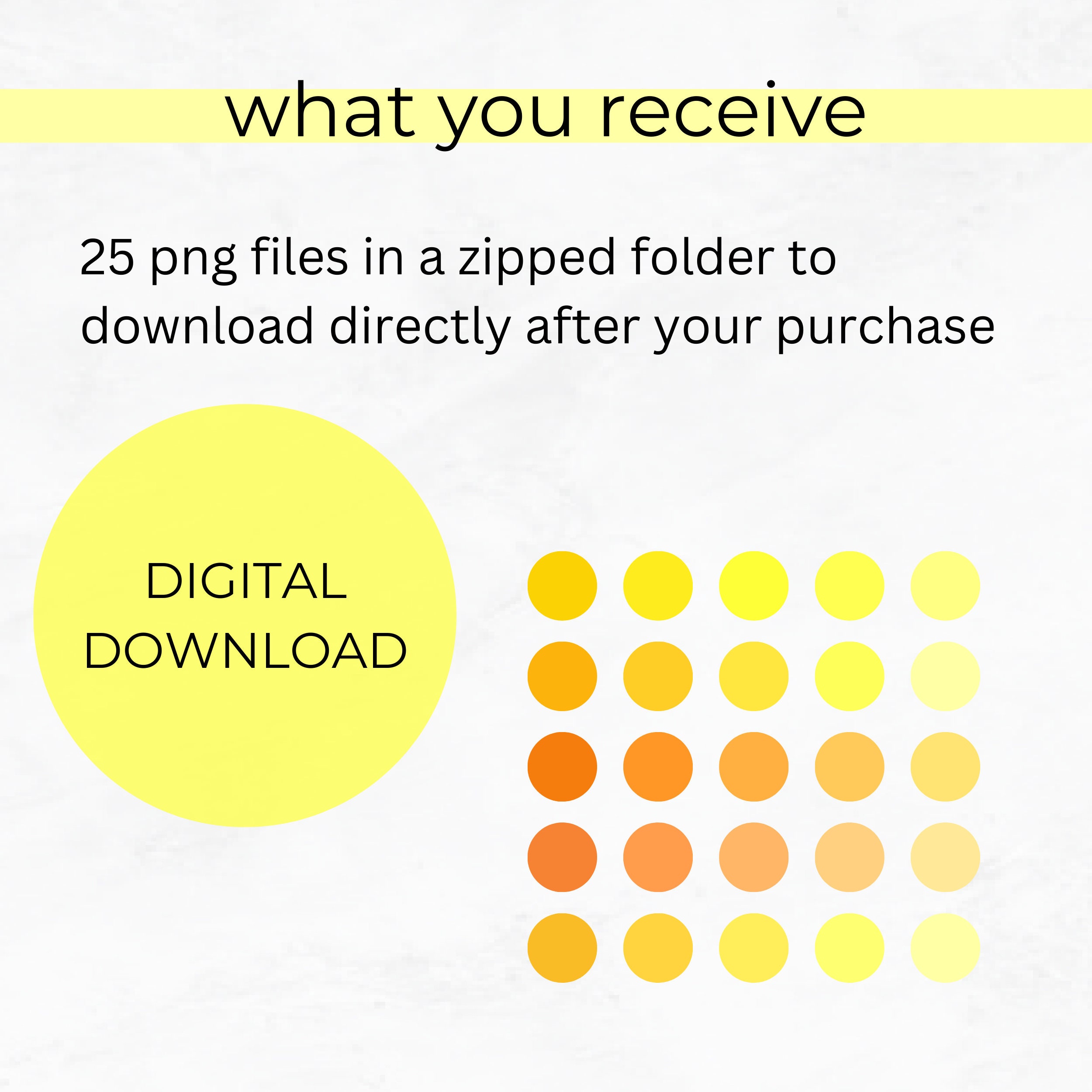 Mango Punch Instagram Highlight Covers 25 Yellow Orange Tones for Insta ...