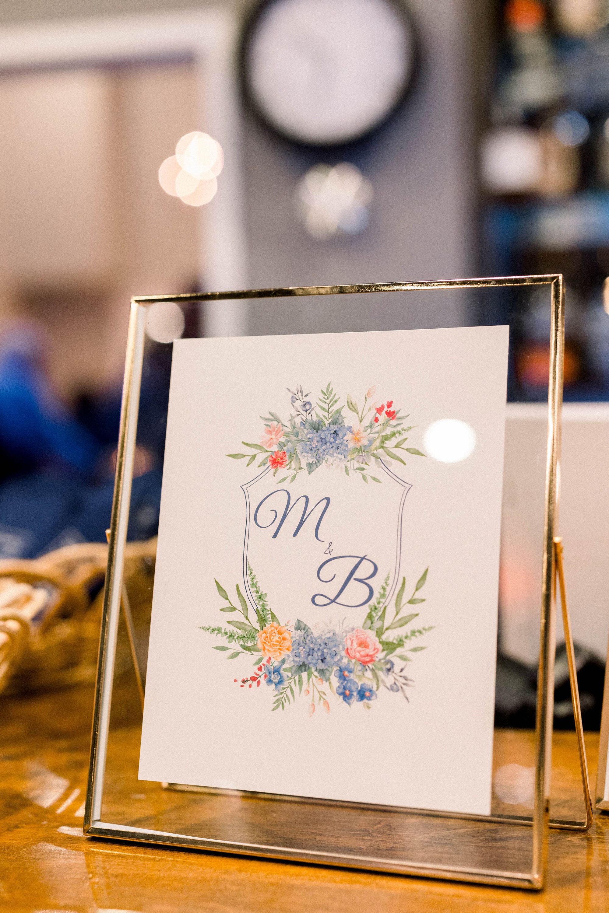 Colorful Wedding Crest Template - Etsy